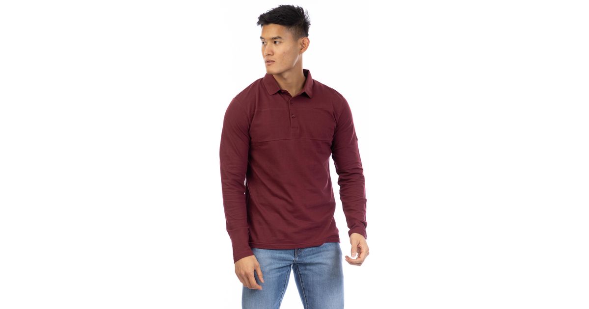 Peter Werth W Noaks Polo in Red for Men | Lyst UK
