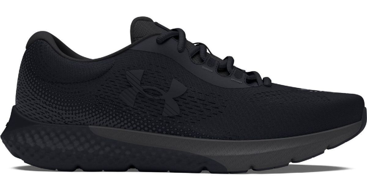 Under Armour Charged Rogue 4 Running Shoes in Black for Men | Lyst UK