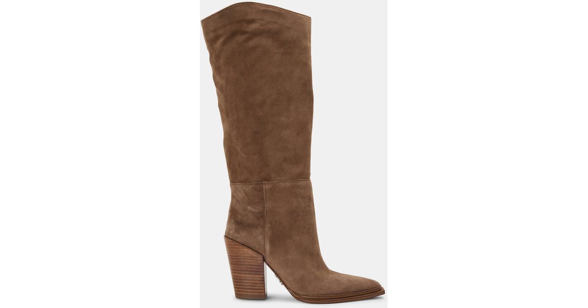 Steve Madden Bronty Knee High Boots in Brown | Lyst UK