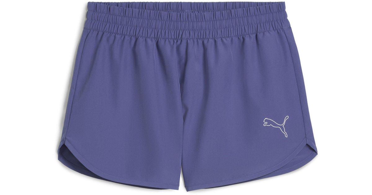PUMA W Mass Merchants Woven Short Tracksuit in Blue | Lyst UK