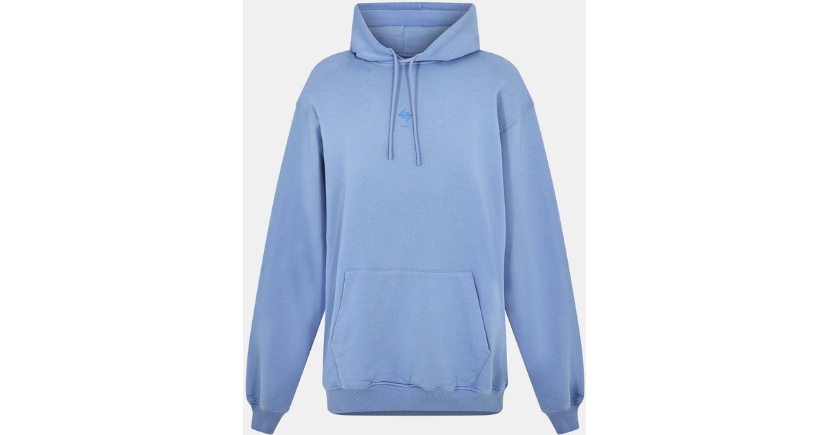 REPRESENT 247 Logo Cotton 247 Oversized Hoodie in Blue for Men | Lyst UK