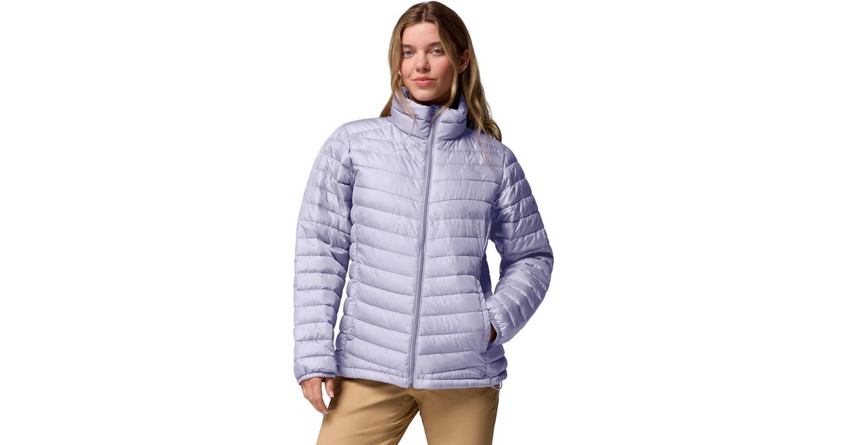 Columbia Chestnut Clearing Puffer Jacket in Blue | Lyst UK