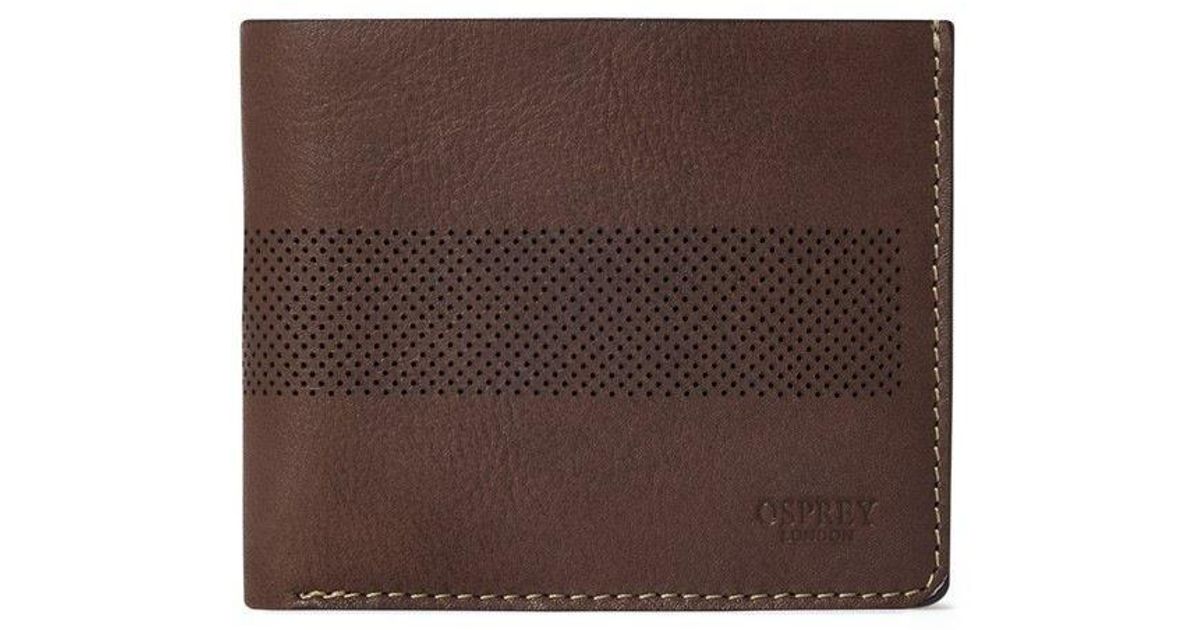 Osprey Arthur Card Holder in Brown for Men | Lyst UK