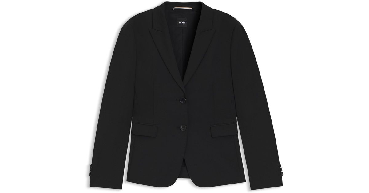 BOSS Juleah Blazer in Black | Lyst UK