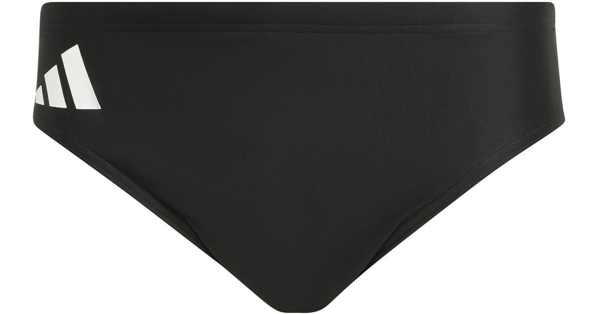 adidas Solid Swimming Trunk in Black for Men | Lyst UK