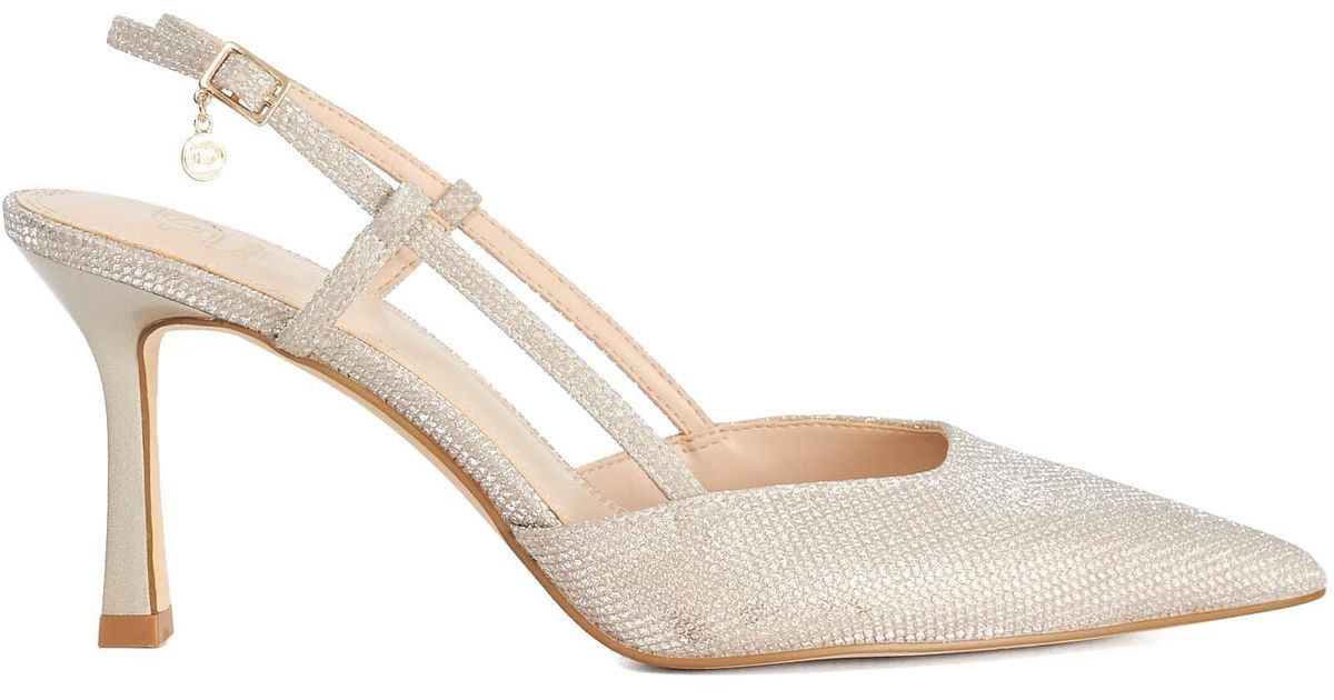 Dune Composure Medium Heel Stiletto Court Shoes | Lyst UK
