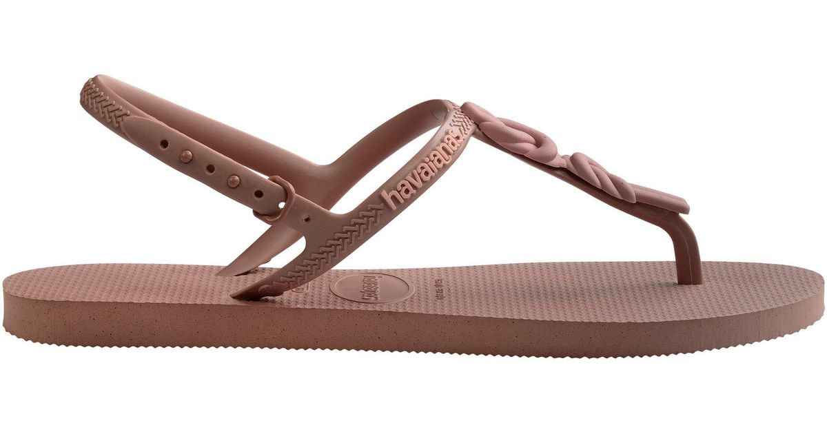 Havaianas Hav. Twist Plus/ 35/36 Flip Flops in Brown | Lyst UK
