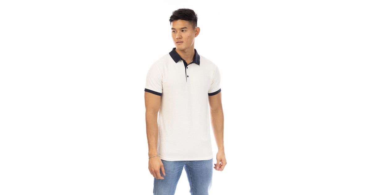 Peter Werth W Reeves Polo in White for Men | Lyst UK