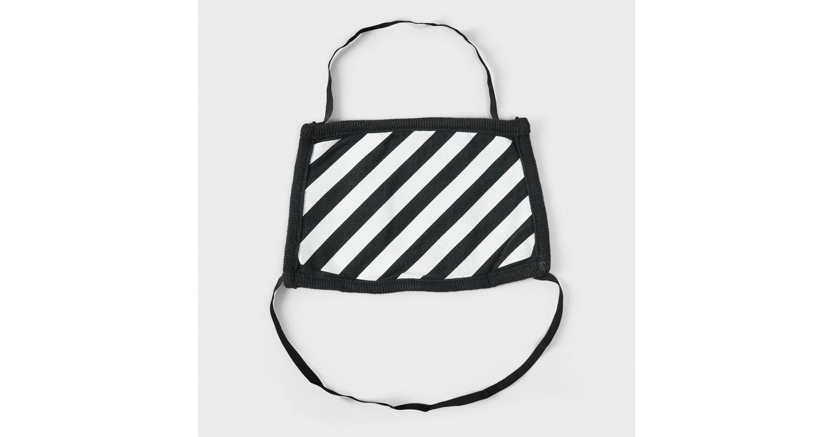 Off-White c/o Virgil Abloh Face Mask in White for Men | Lyst UK
