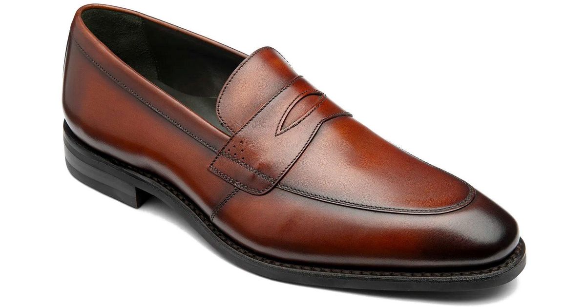 Loake Lynch Loafers in Brown for Men | Lyst UK