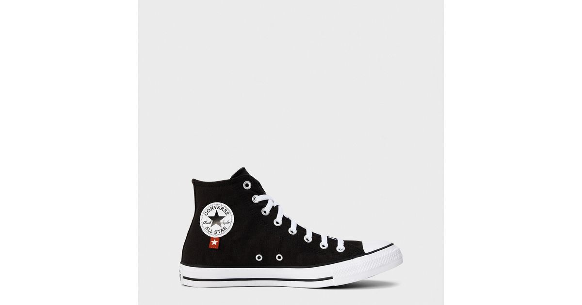 Converse As Startag Canvas High-Top Trainers in Black for Men | Lyst UK