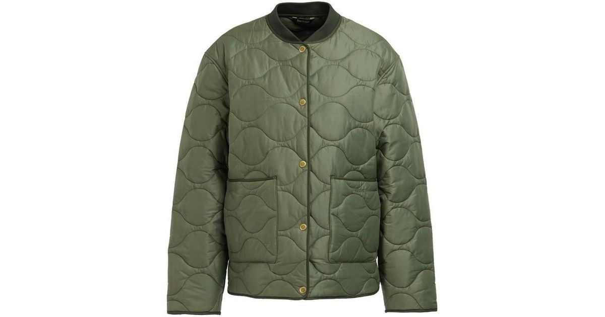 Barbour Heidi Quilted Jacket in Green | Lyst UK