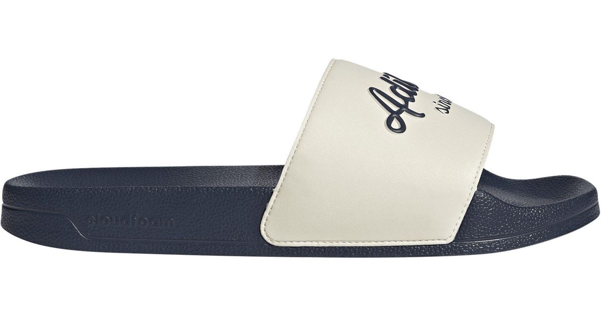 adidas Adults' Shower Sliders in Blue | Lyst UK