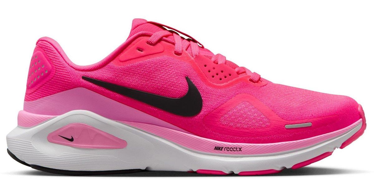 Nike Structure 26 Trainers in Pink | Lyst UK