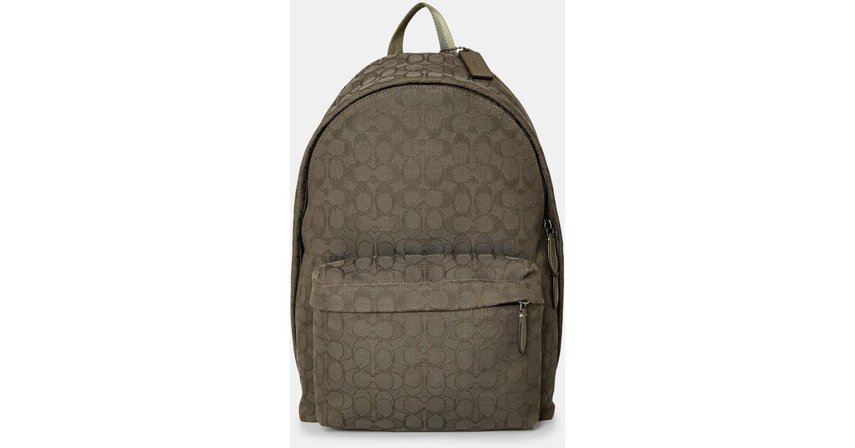 COACH Hall Backpack in Green for Men | Lyst UK