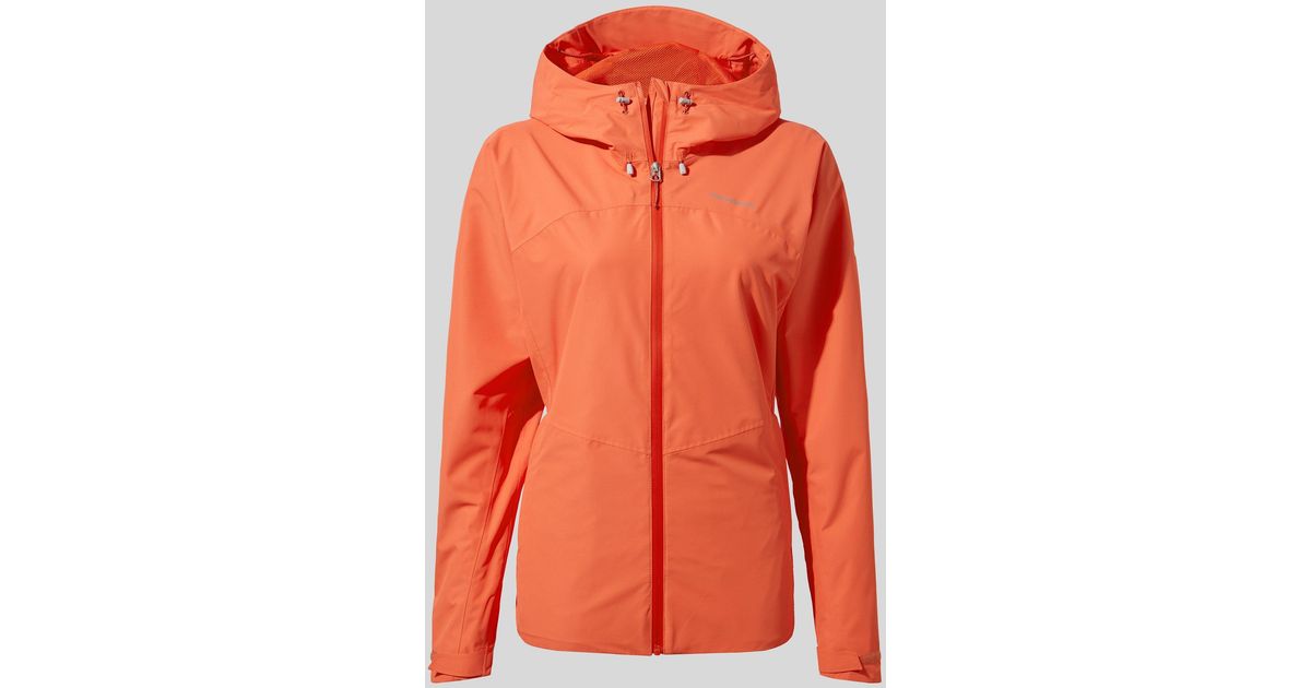 Craghoppers Sariah Waterproof Jacket in Orange | Lyst UK