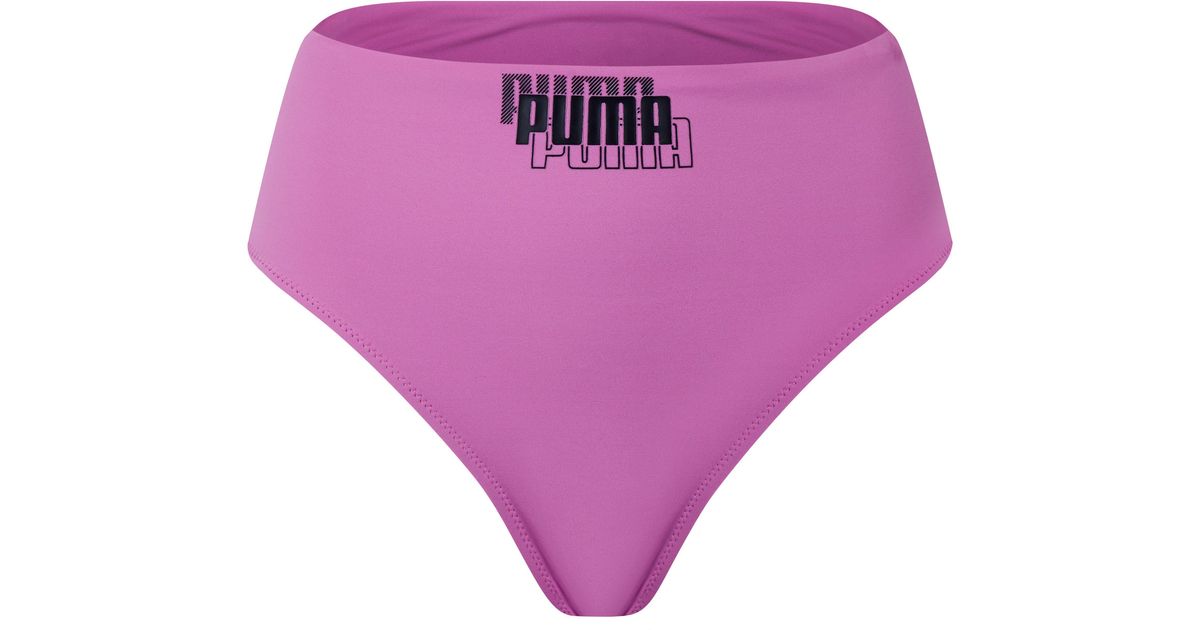 PUMA Heavyweight Bikini Bottom in Purple | Lyst UK