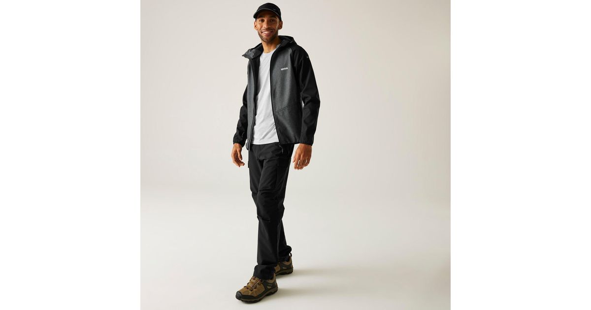 Regatta Arec Iii Softshell Jacket in Black for Men | Lyst UK