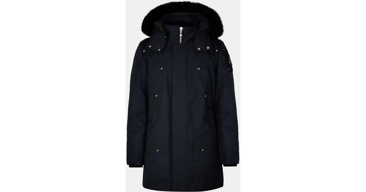 Moose Knuckles Moose Strng Prka Jkt in Blue for Men | Lyst UK
