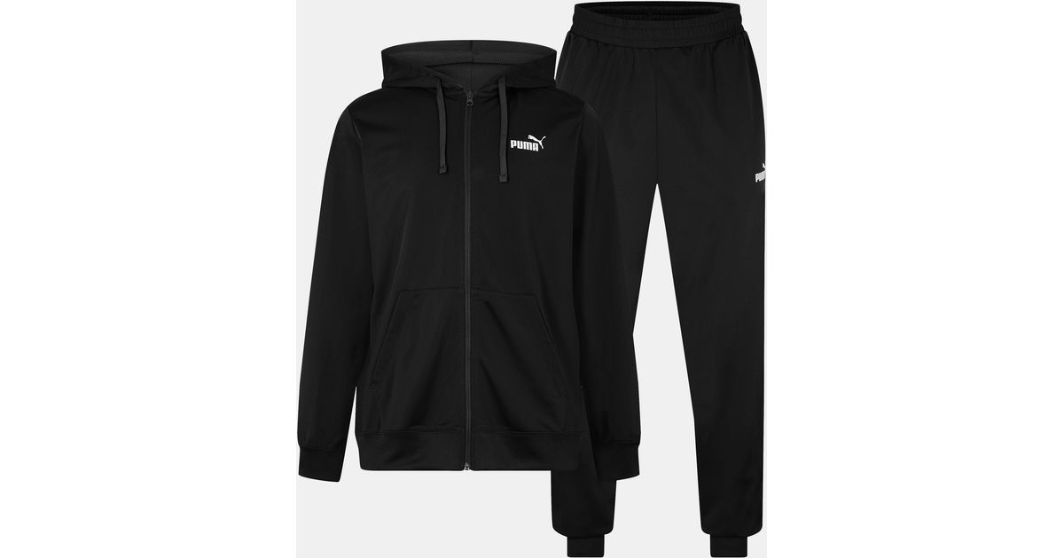 PUMA Poly Tracksuit in Black for Men | Lyst UK