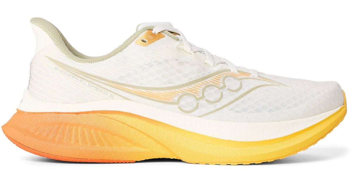 Saucony Endorphin Speed 5 Running Shoes in White for Men | Lyst UK