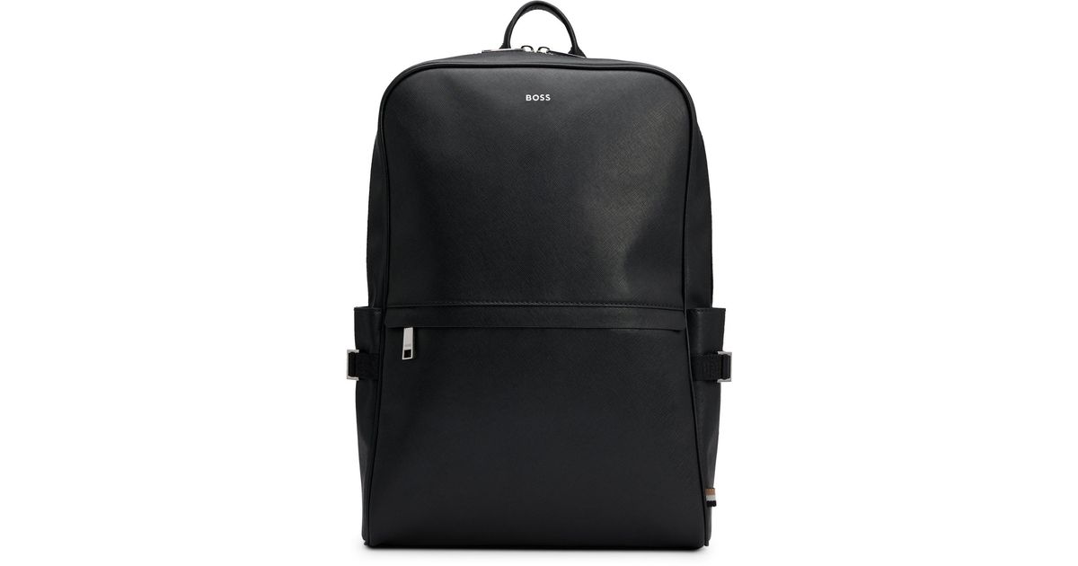 BOSS Backpack With Signature Stripe And Logo Detail in Black for Men ...