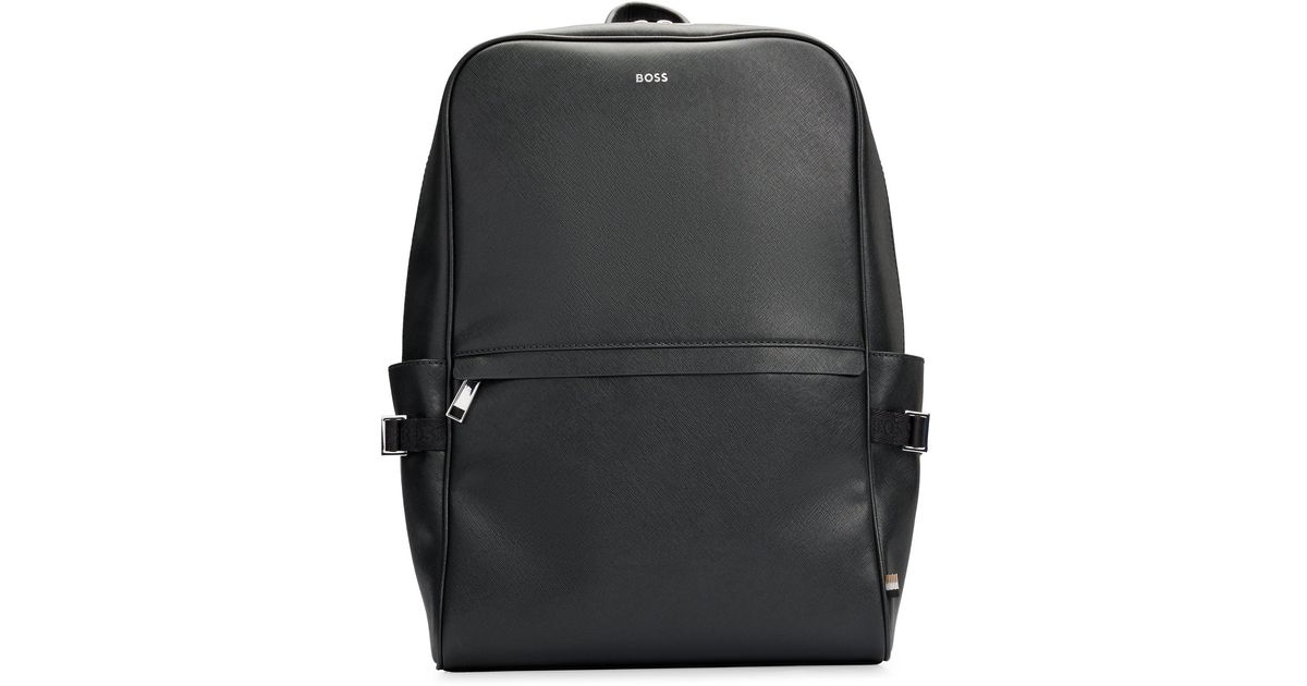 BOSS Backpack With Signature Stripe And Logo Detail in Black for Men ...