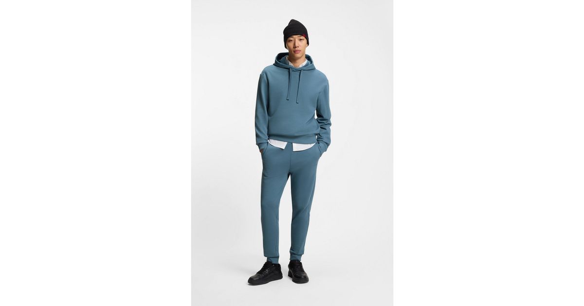 HUGO Two-Piece Logo-Print Tracksuit Set in Blue for Men | Lyst UK