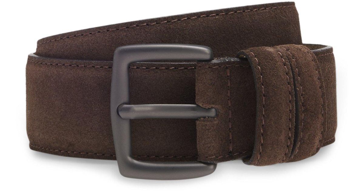 BOSS Beckham X Belt in Brown for Men | Lyst UK