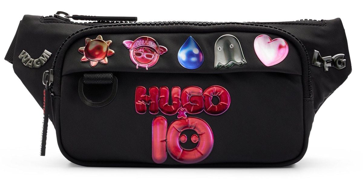 HUGO X Imaginary Ones Belt Bag in Black for Men | Lyst