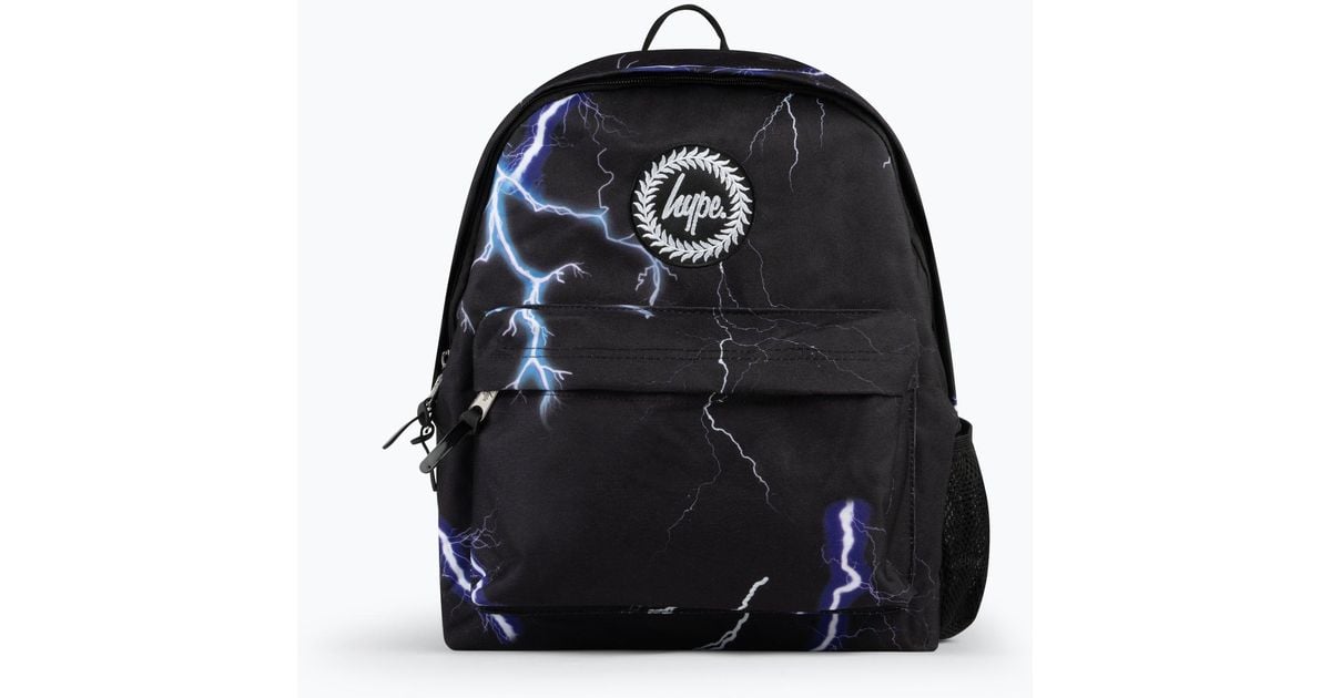 Hype Hype Boys Lightning Iconic Backpack in Black | Lyst UK