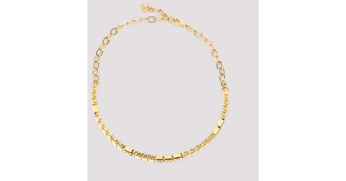 Versace Metallic Choker | Lyst UK