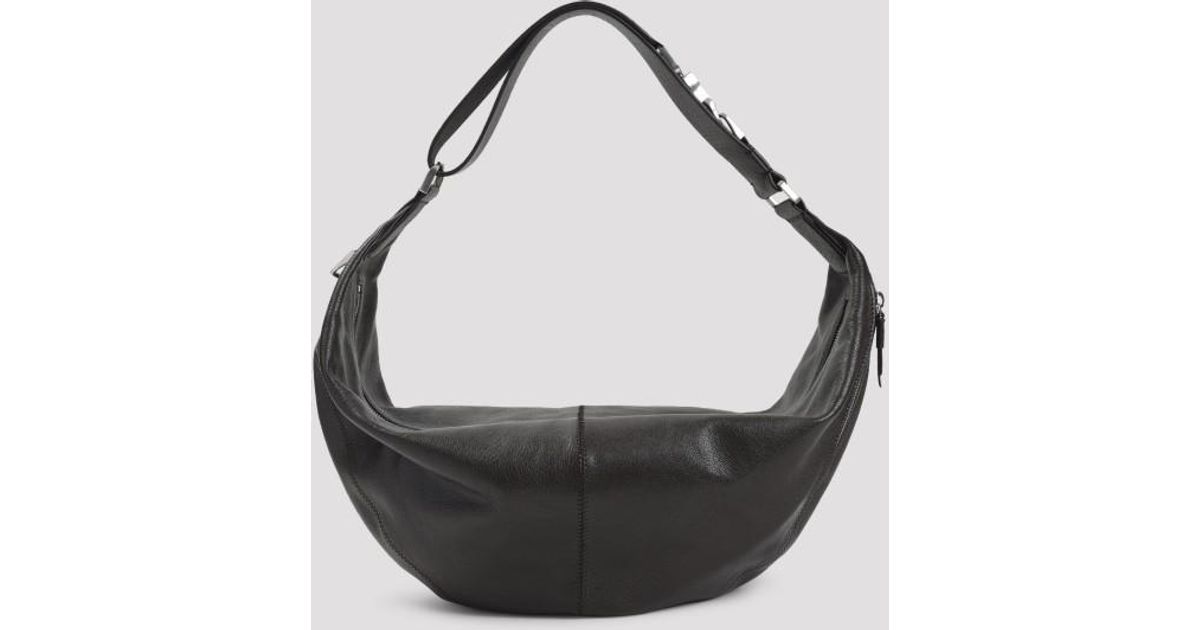 Lemaire Quiver Clip Shoulder Bag Unica in Black | Lyst