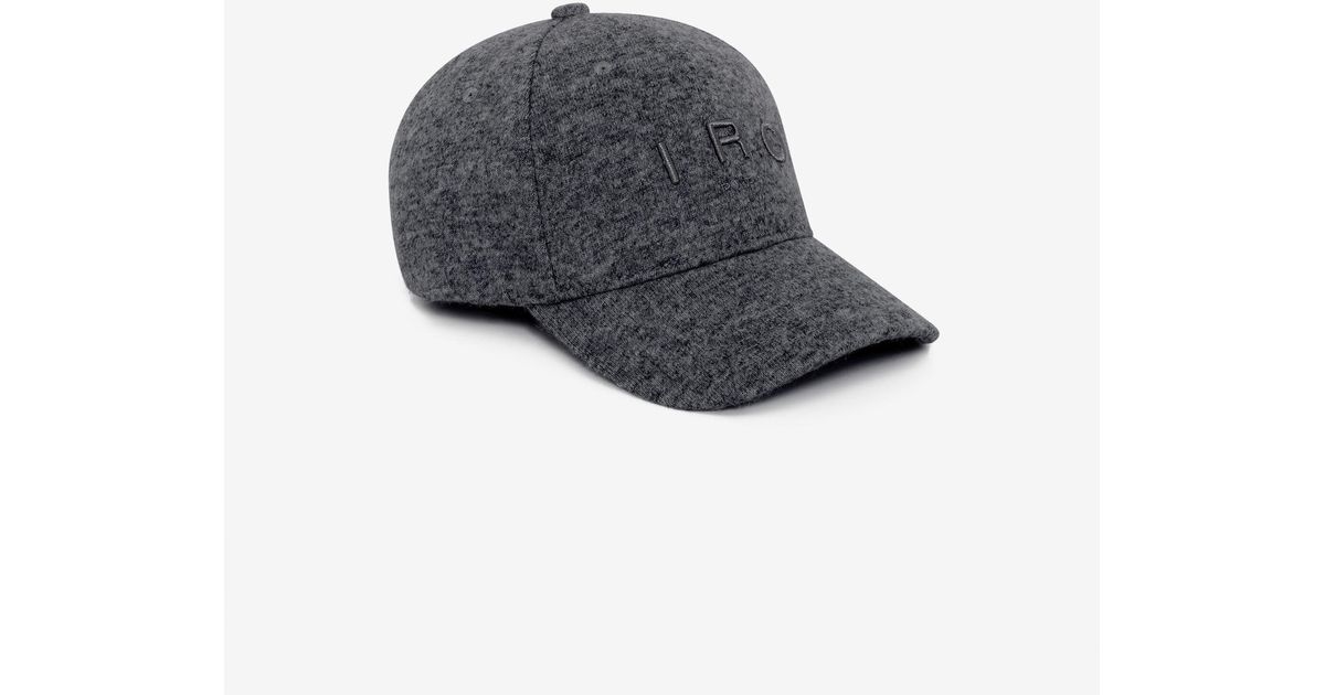 IRO Greb Cashmere Embroidered Cap | Lyst