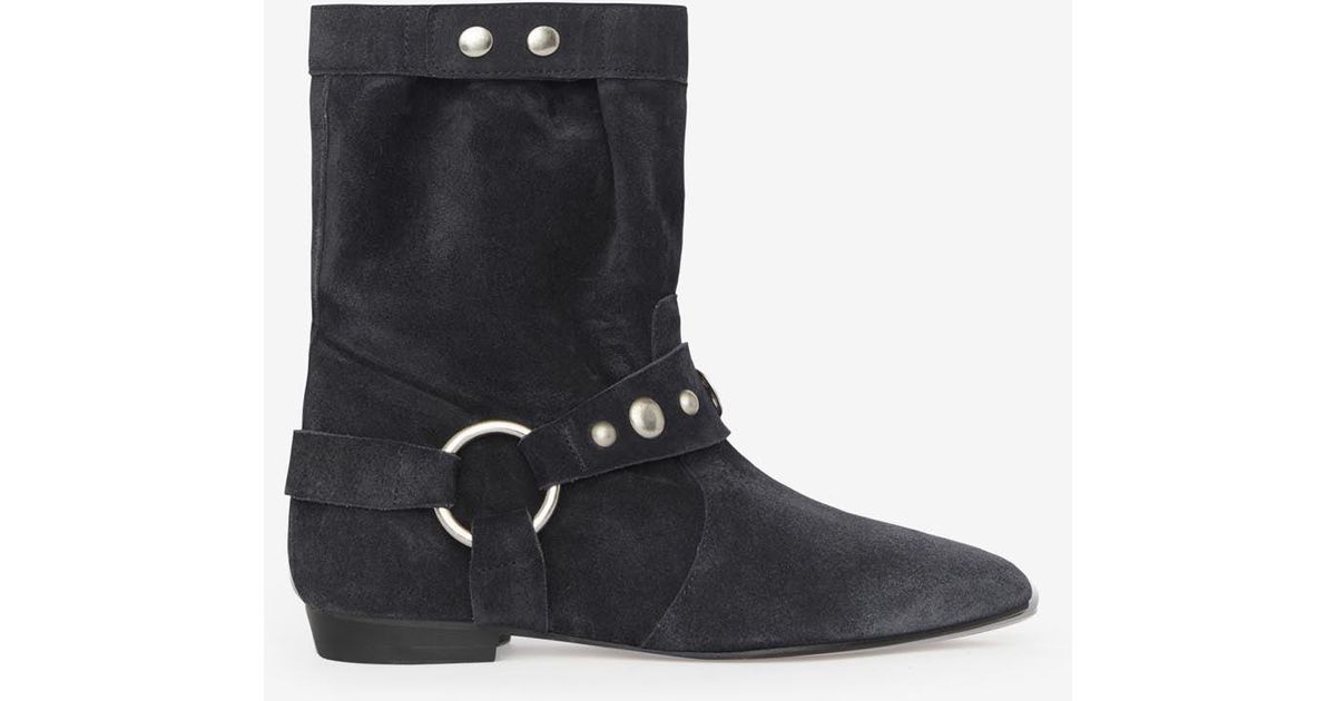 Isabel Marant Stania Boots in Blue | Lyst