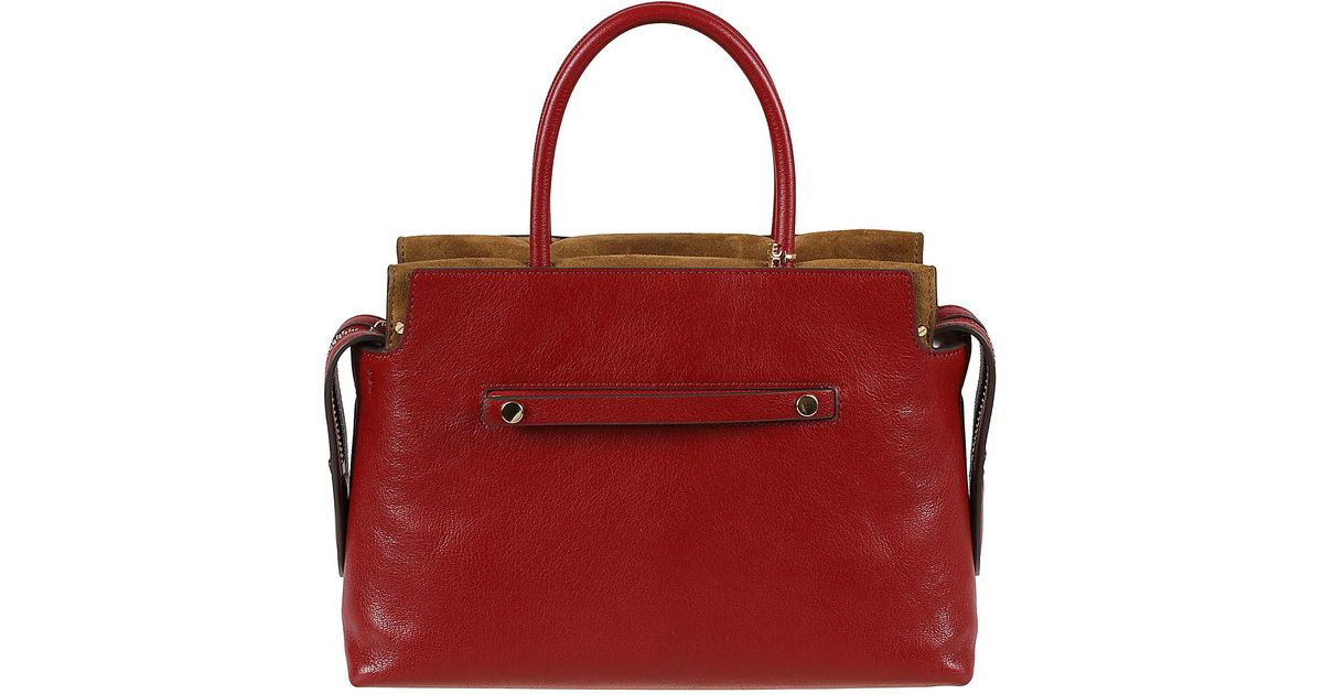Tory Burch Textured Mercer Tote | Lyst