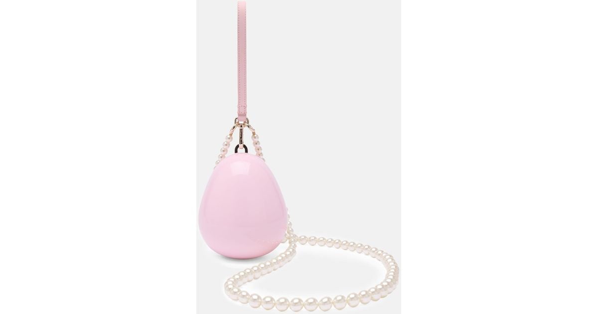 Simone Rocha Egg Crossbody Bag in Pink | Lyst