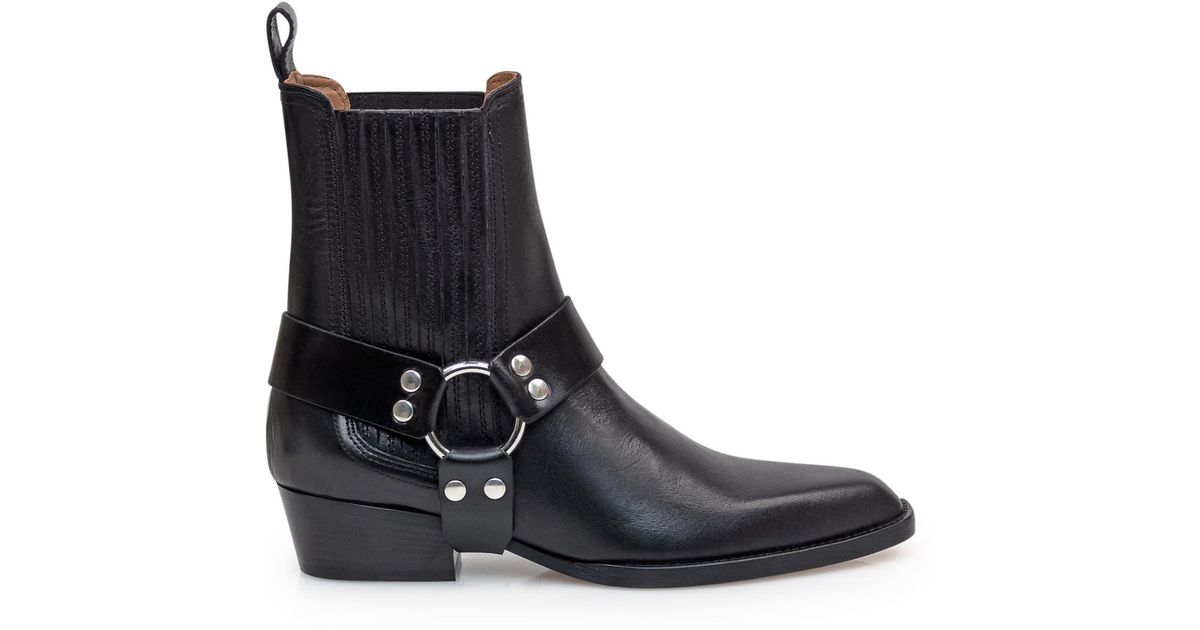 Paris Texas Helena Boot in Black | Lyst