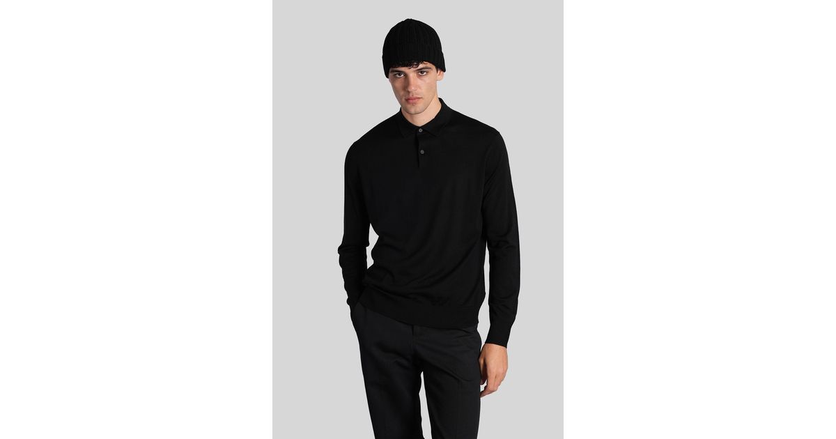 Ballantyne Polo in Black for Men | Lyst UK