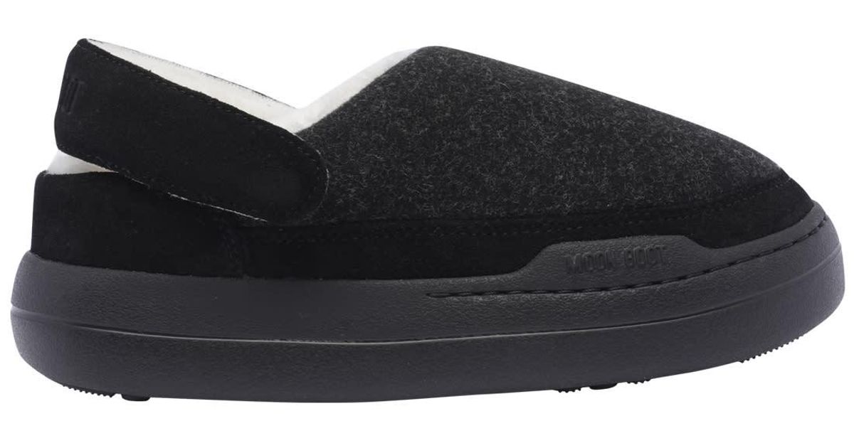Moon Boot Park Clogs in Black | Lyst