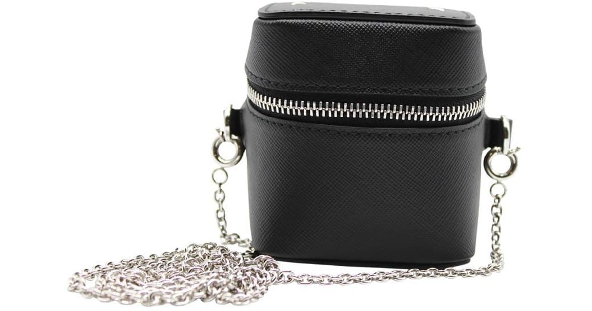 Maison Margiela Little Box Shaped Bag in Black | Lyst