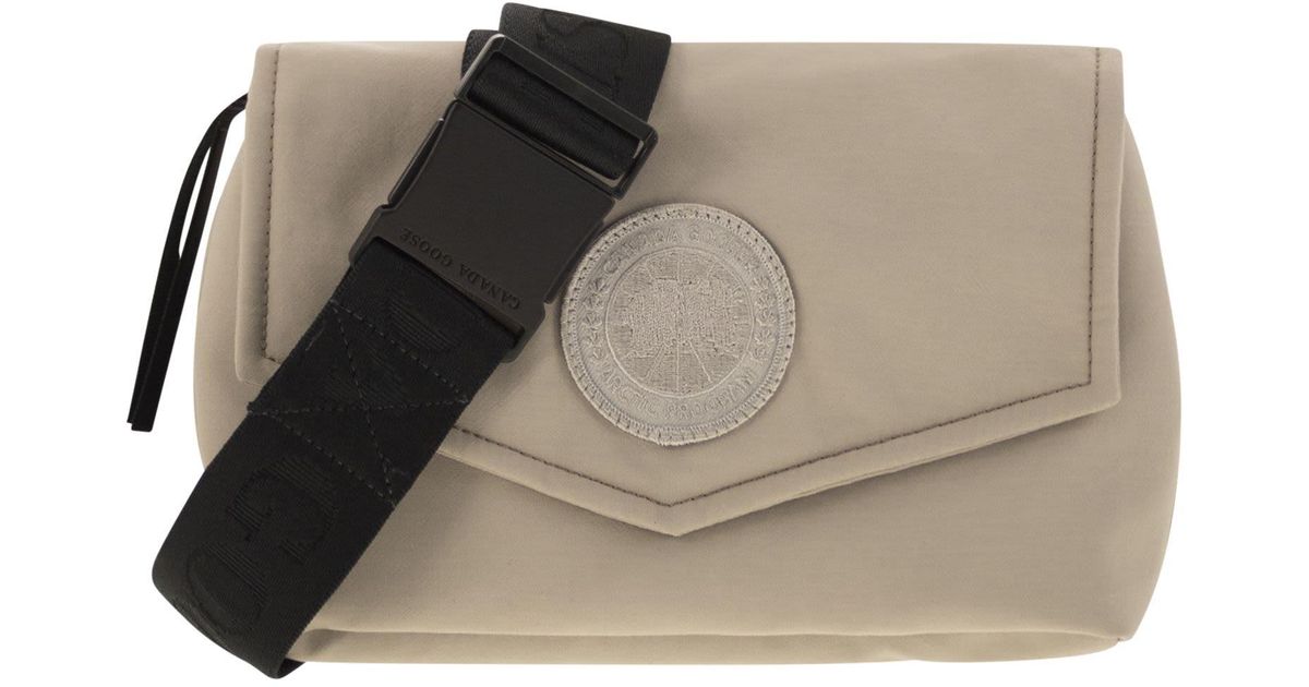 Canada Goose Mini Pouch With Logo in Gray | Lyst