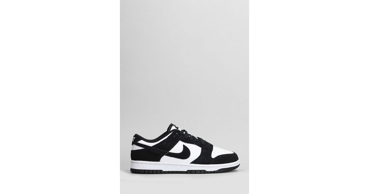 Nike Dunk Low Retro Sneakers in Black for Men | Lyst
