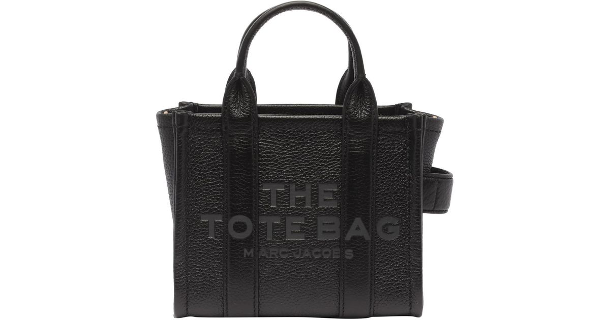 Marc Jacobs The Micro Tote Bag in Black | Lyst