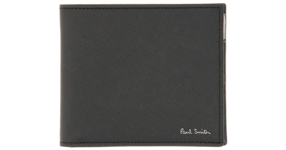 Paul Smith Pixelated Mini Wallet in Black for Men | Lyst UK