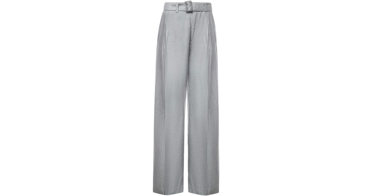 Dondup Kim Trousers in Grey | Lyst UK