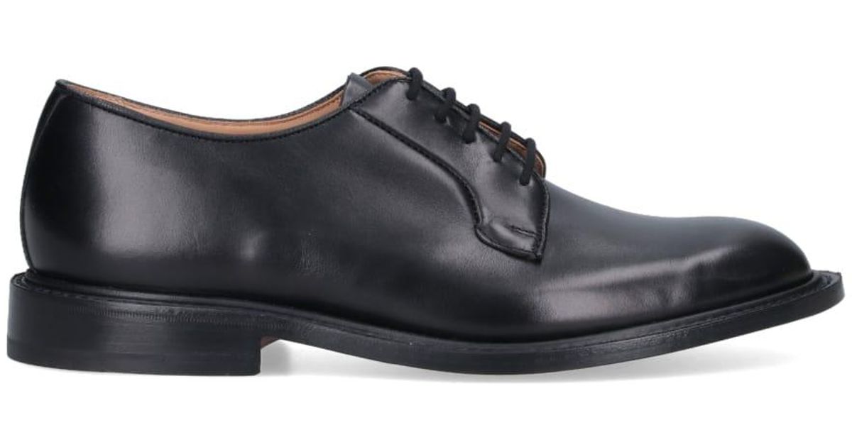 Tricker's Derby Shoes Robert in Black for Men | Lyst