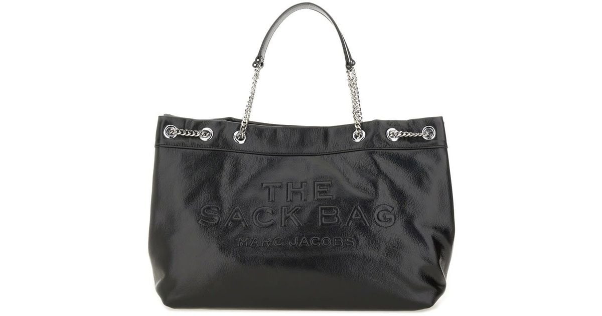 Marc Jacobs The Chain Sack Large in Black | Lyst UK