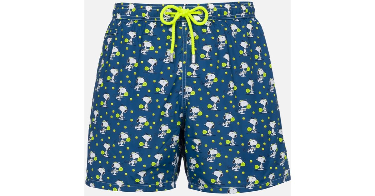 Mc2 Saint Barth Lightweight Fabric Swim-Shorts Lighting Micro Fantasy ...