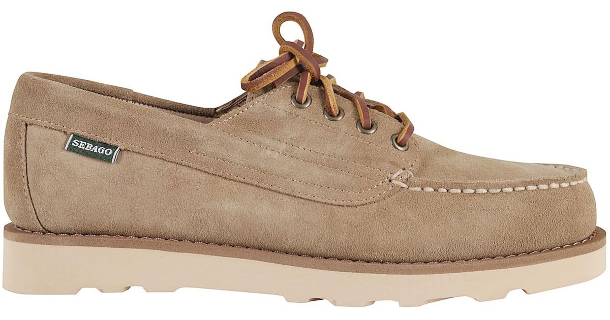Sebago Askookfield Suede in Brown for Men | Lyst